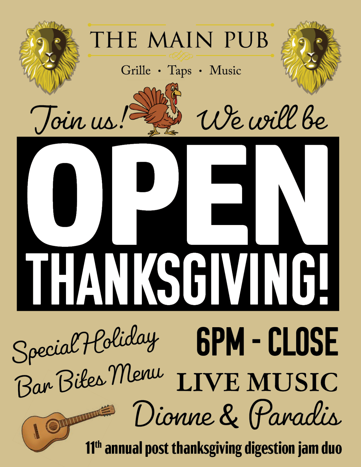 The Main Pub – Great Food, High-End Cocktails, Curated Beers, and Live ...